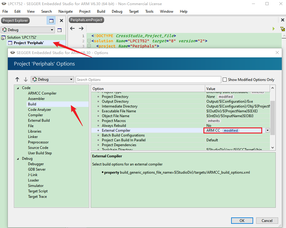 Embedded Studio创建用keil ARMCC编译的工程 | 唐国林的个人博客